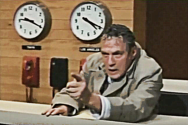 HOWARD BEALE : : – I’m mad as hell … and I’m Not going to take it anymore !
